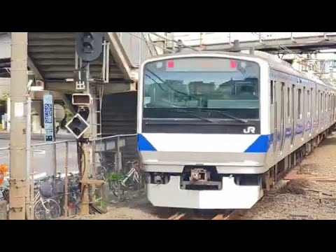 JR東日本常磐快速線E531系0番台K475編成＋K413編成快速土浦行き 松戸発車 - YouTube