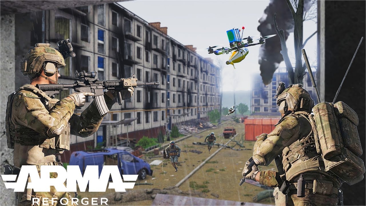 Drone Warfare In 2024... | Arma Reforger - YouTube