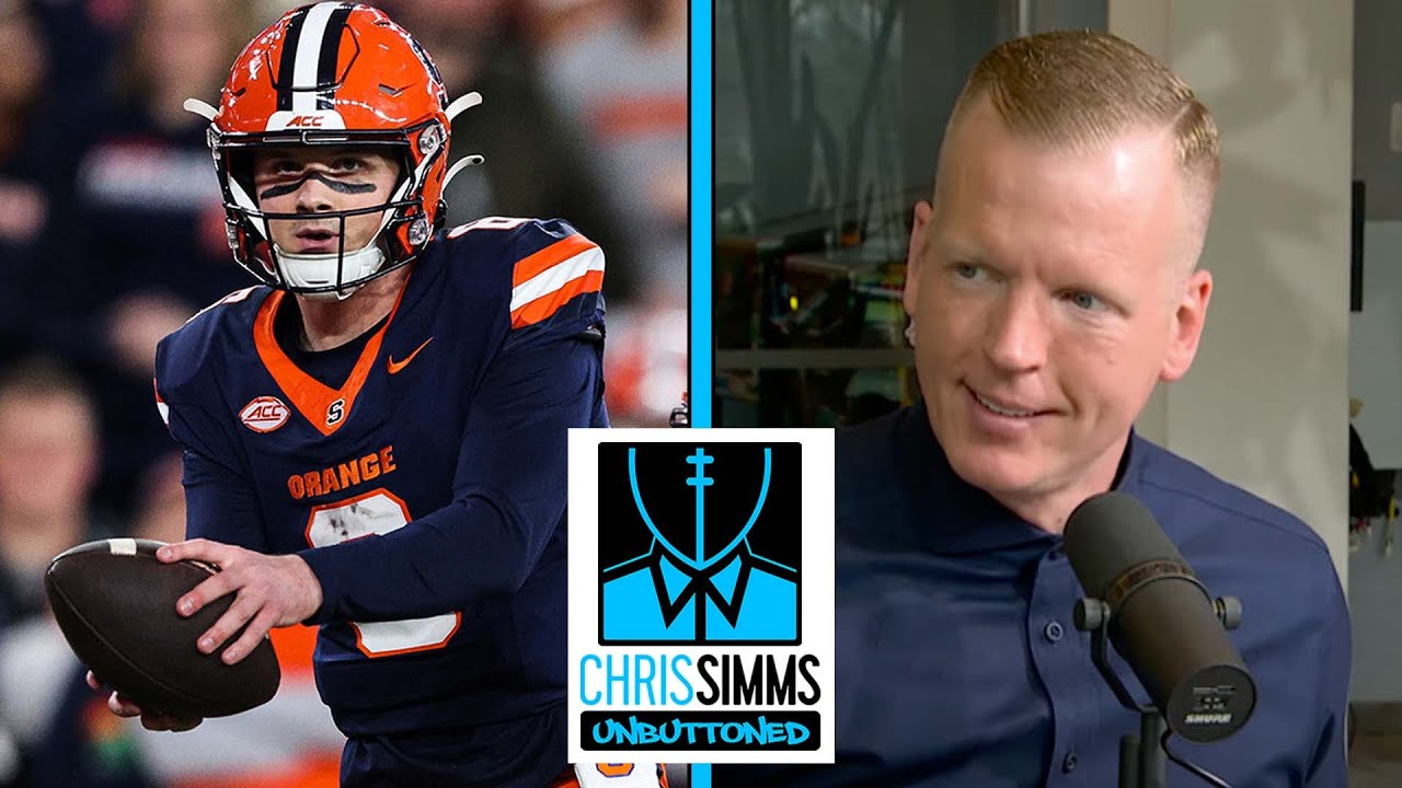 NFL Draft 2025 QB rankings: Kyle McCord, Syracuse | Chris Simms ...