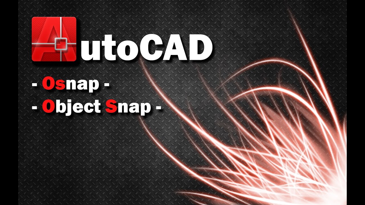Aula 02 - Osnap - AutoCAD Pontos Magnéticos - YouTube