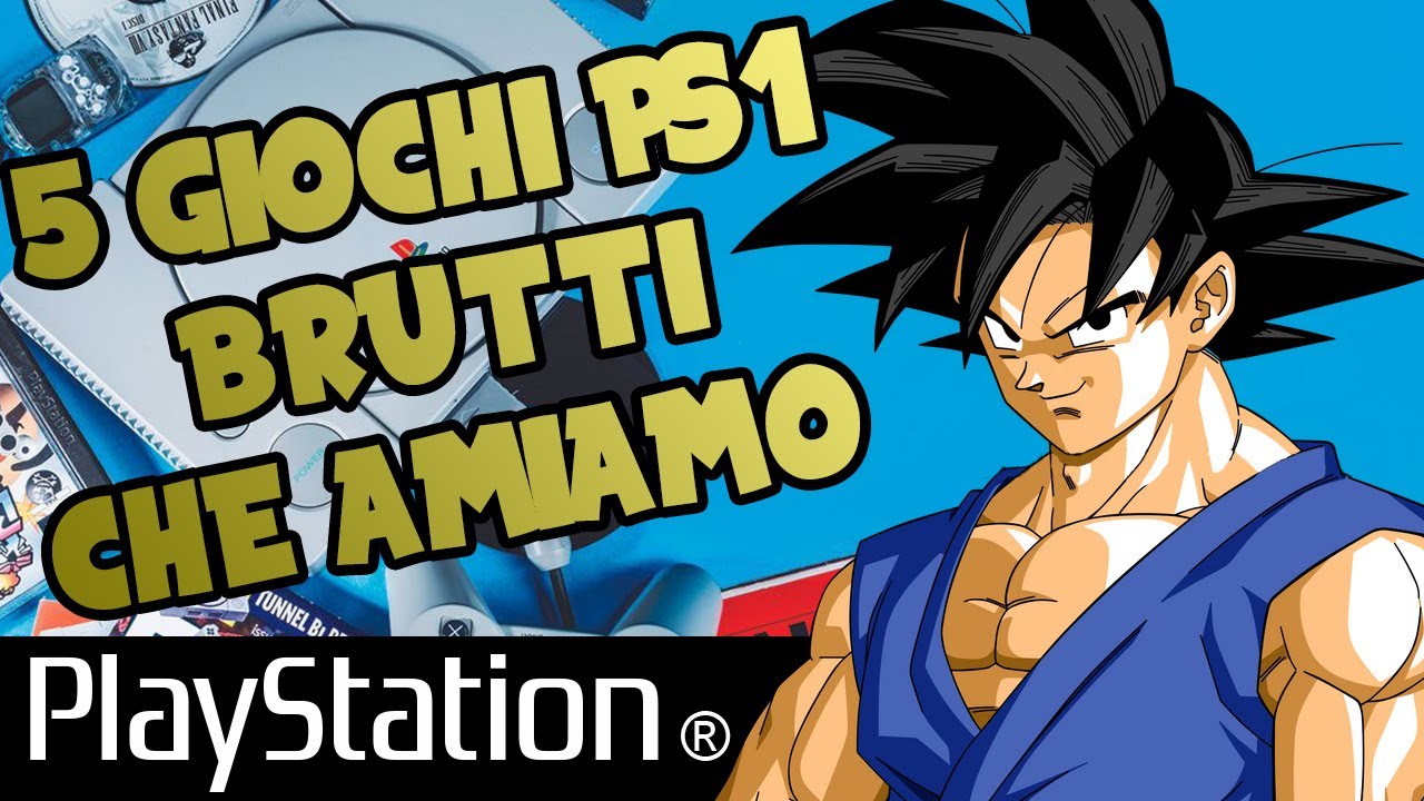 5 GIOCHI PLAYSTATION 1 TALMENTE BRUTTI DA ESSERE BELLISSIMI - YouTube