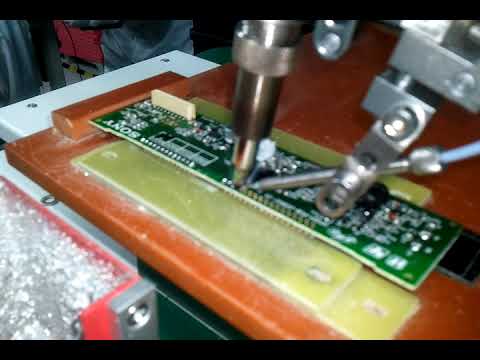Ruichi Robot-line soldering - YouTube