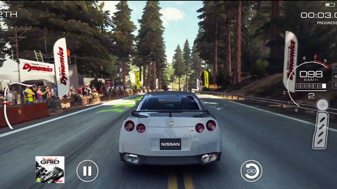 Grid Autosport Android | Ultra Graphics 30fps | Full Game | Nissan GTR ...