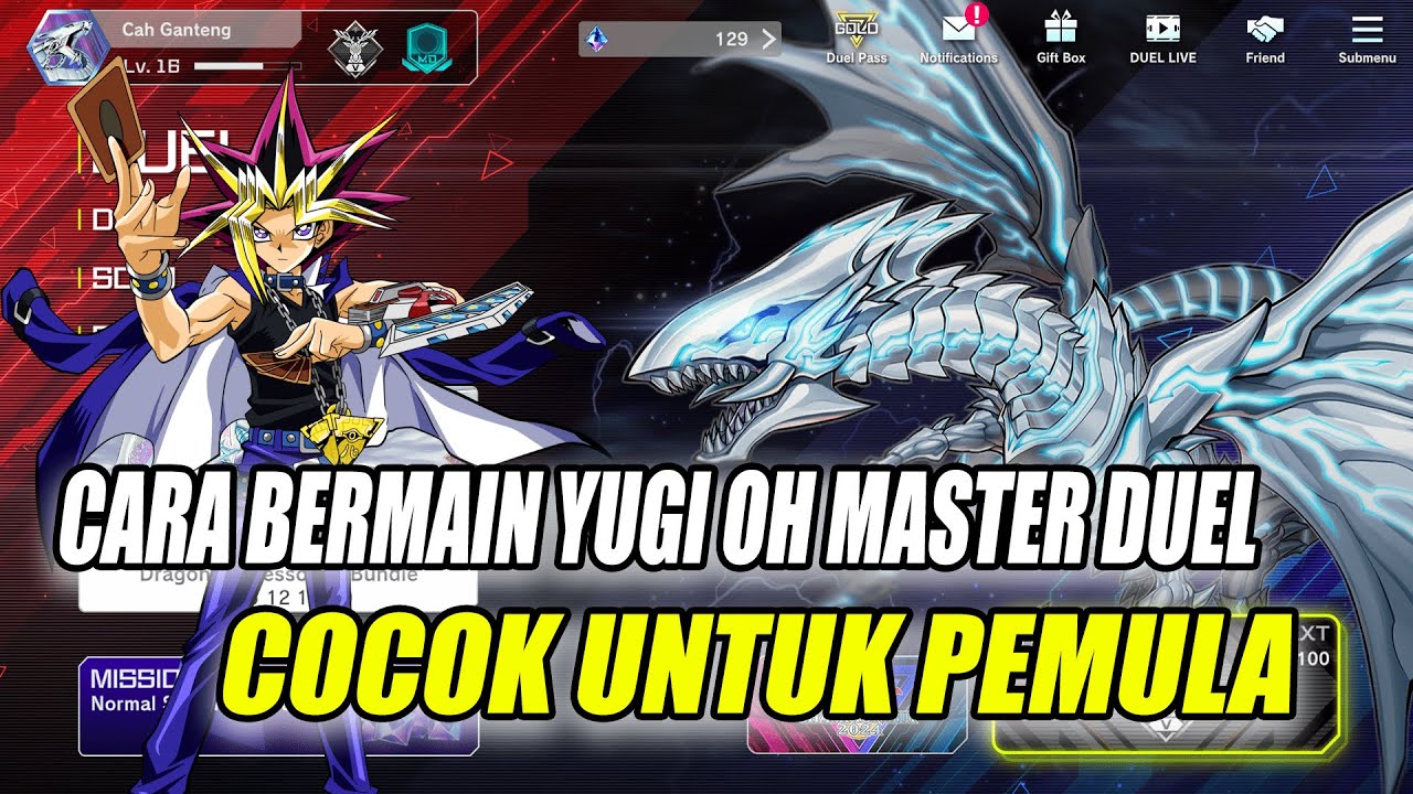 CARA BERMAIN YUGI OH MASTER DUEL UNTUK PEMULA TIPS DAN TRIK - YouTube