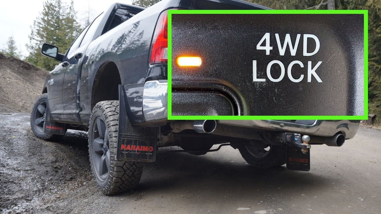 RAM 1500 Off-Road 4WD LOCK TEST (With Open Diff's) | Not Really a 4x4 ...