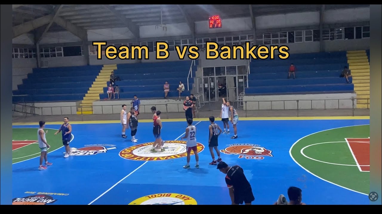 Basketball Team B vs BANKERS - YouTube