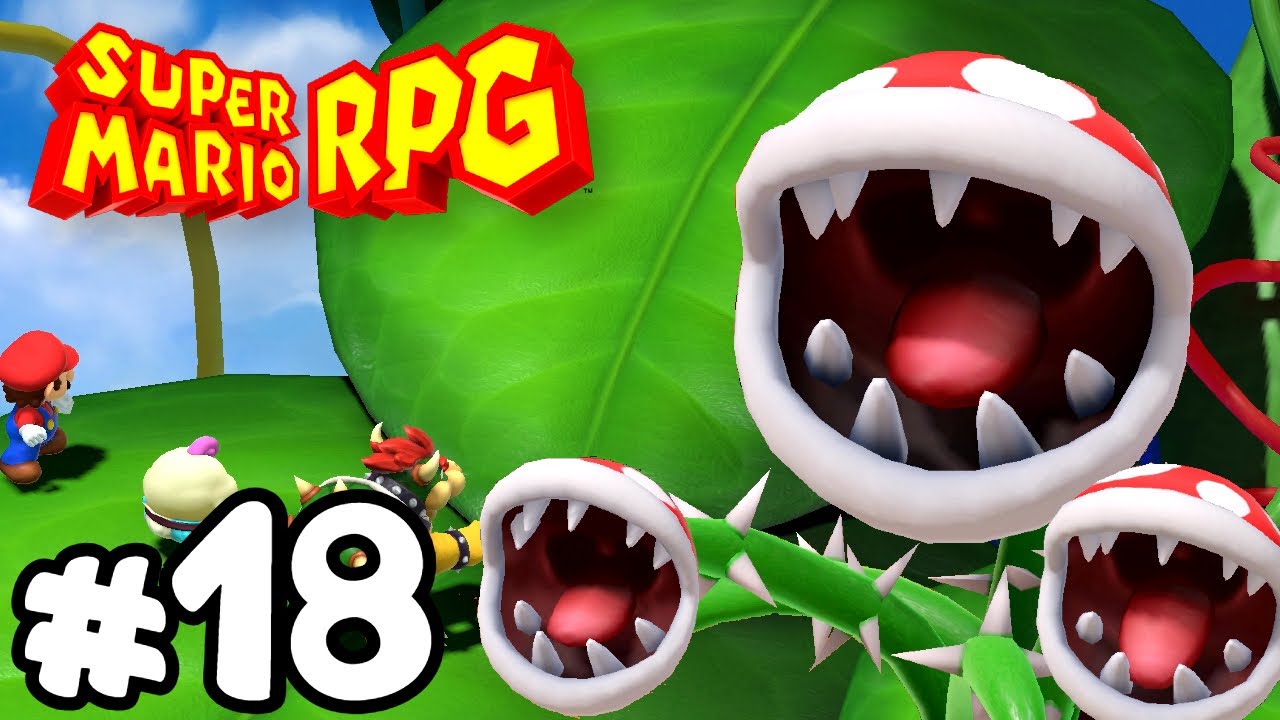 MEGASMILAX AND THE BEANSTALK!! SUPER MARIO RPG GAMEPLAY 18 - YouTube