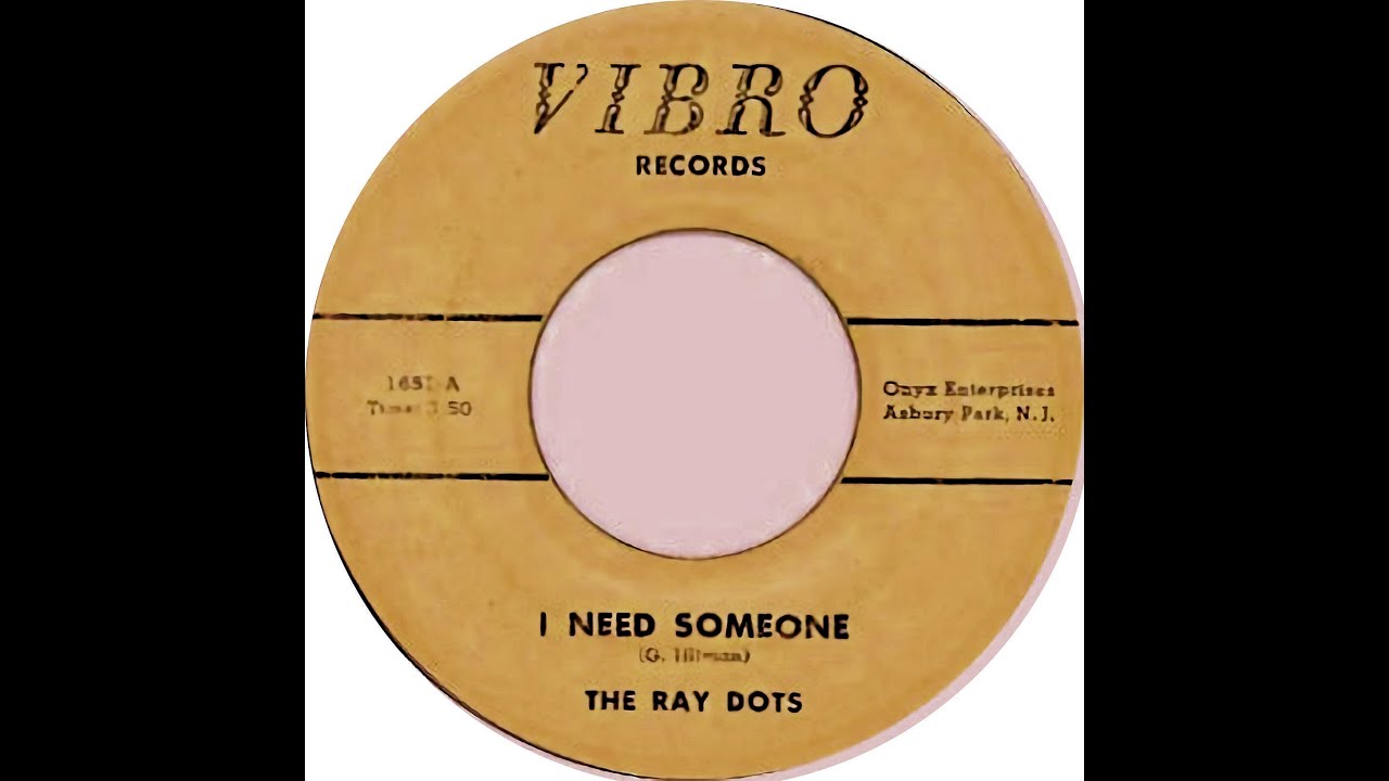 RAY DOTS I NEED SOMEONE - YouTube