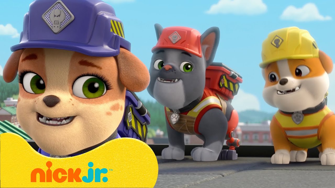 The Crew Fix the City Hall Roof! | Rubble & Crew | Nick Jr. UK - YouTube