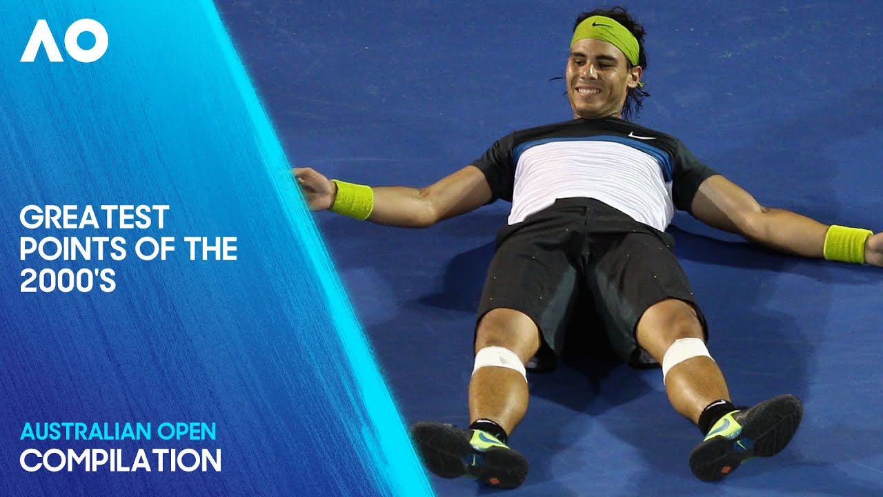 Greatest Tennis Points of the 2000s | Australian Open - YouTube