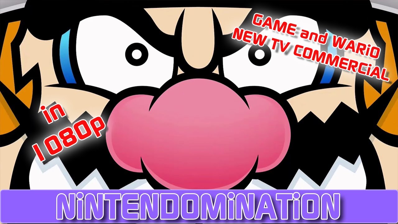 WiiU - Game & Wario - NEW TV Commercial in 1080p - YouTube