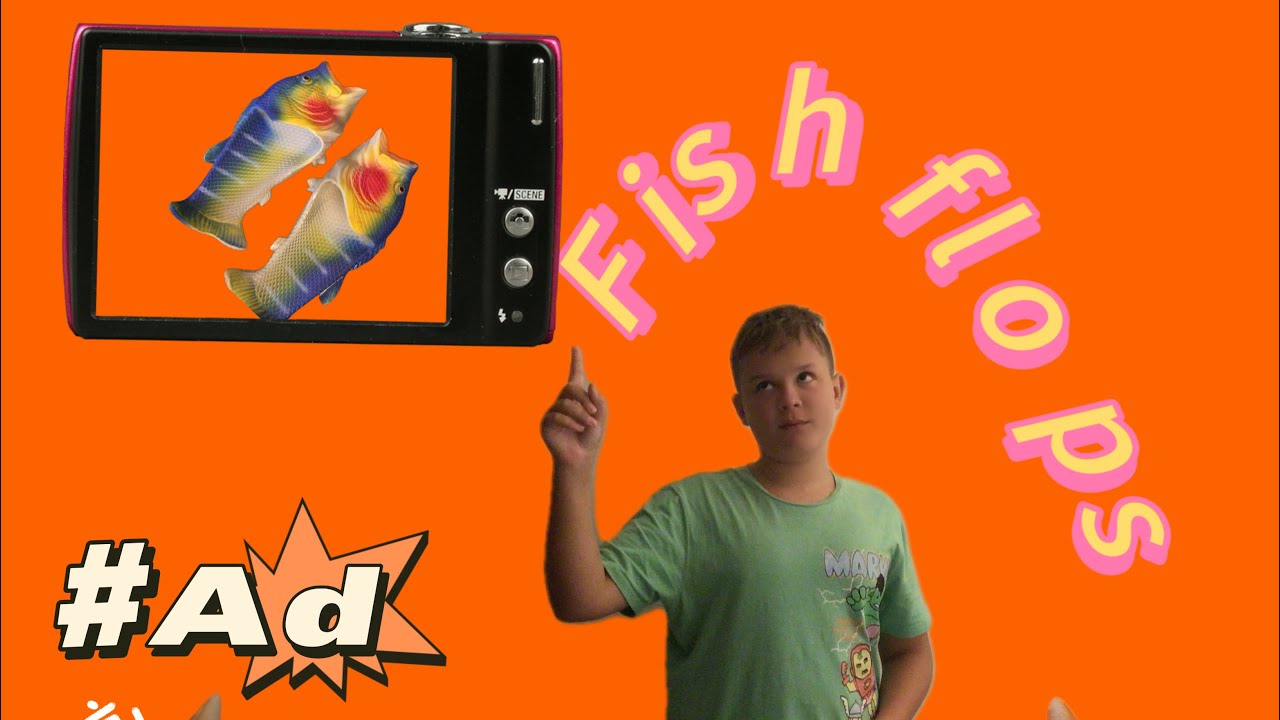 Fish flops #totally real ad - YouTube