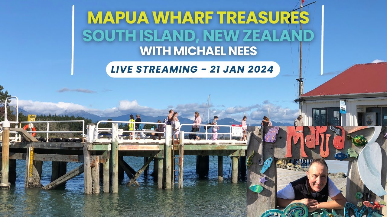 Treasures at Mapua Wharf in New Zealand - 21 Jan 2024 - YouTube