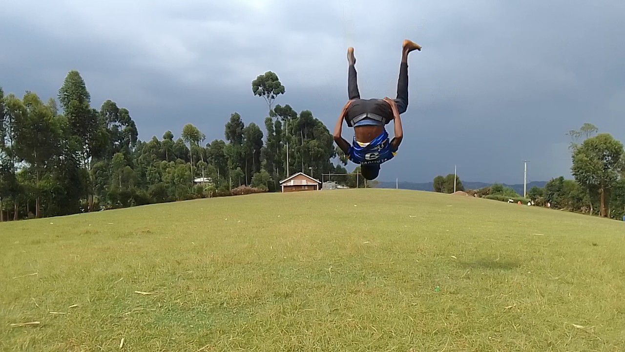 My Front flip progression - YouTube