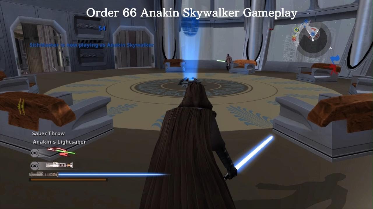 (Order 66) Anakin Skywalker Gameplay PS5 STAR WARS: Battlefront Classic ...