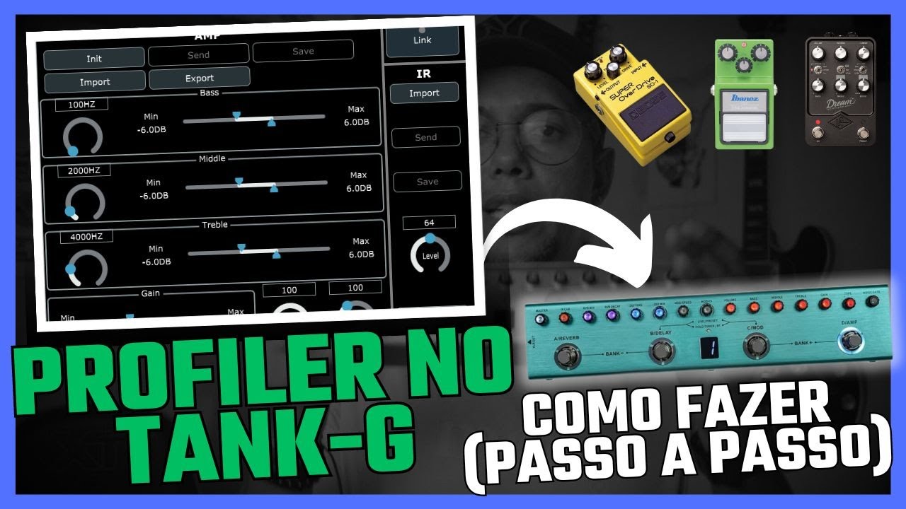 TANK-G como Fazer CAPTURE de Pedais ^PROFILEr! (PASSO A PASSO) #mvave # ...