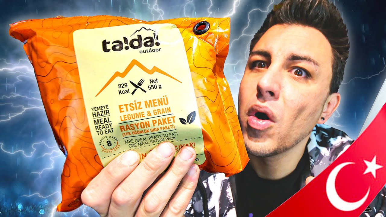 RATION DE COMBAT TURQUE 2021 ! (+recette tacos turque) - YouTube