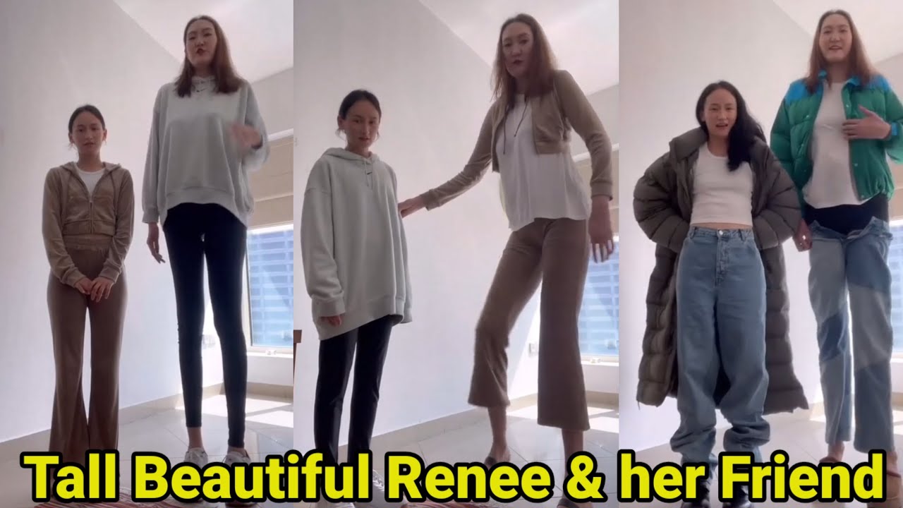 tall beautiful Ranee and her friend| tall girl short girl | tall woman ...