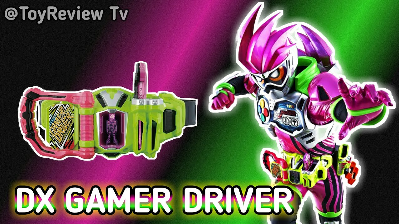 DX Gamer Driver / Kamen Rider Ex-Aid [@ToyReview Tv] - YouTube