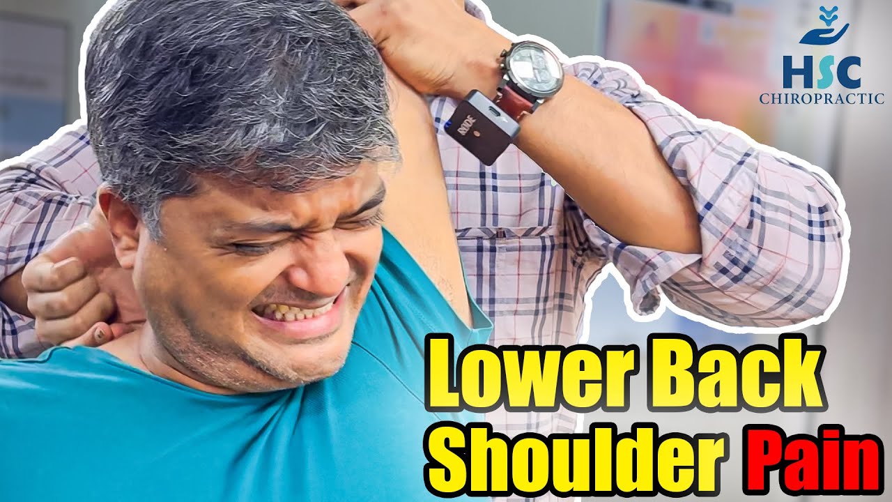 Lower Back & Shoulder Pain Relieved Instantly! Must-Watch Chiropractic ...