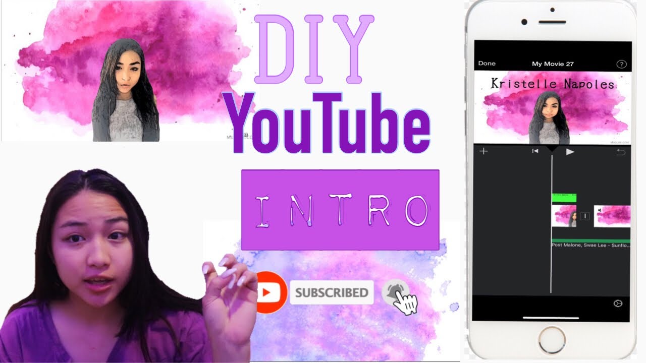 How to Make a simple Youtube Intro - YouTube