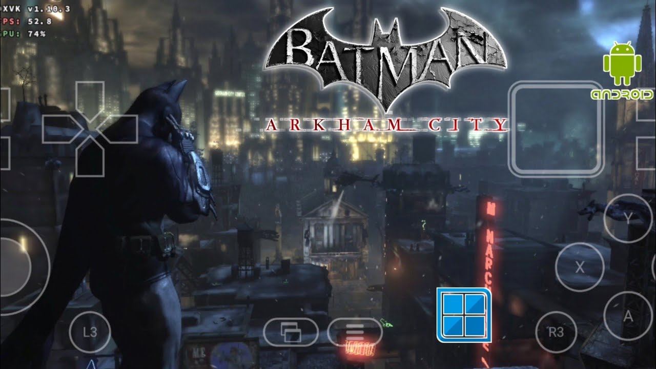Batman: Arkham City Gameplay (HD) Winlator Bionic Cmod 13.1 (Window ...