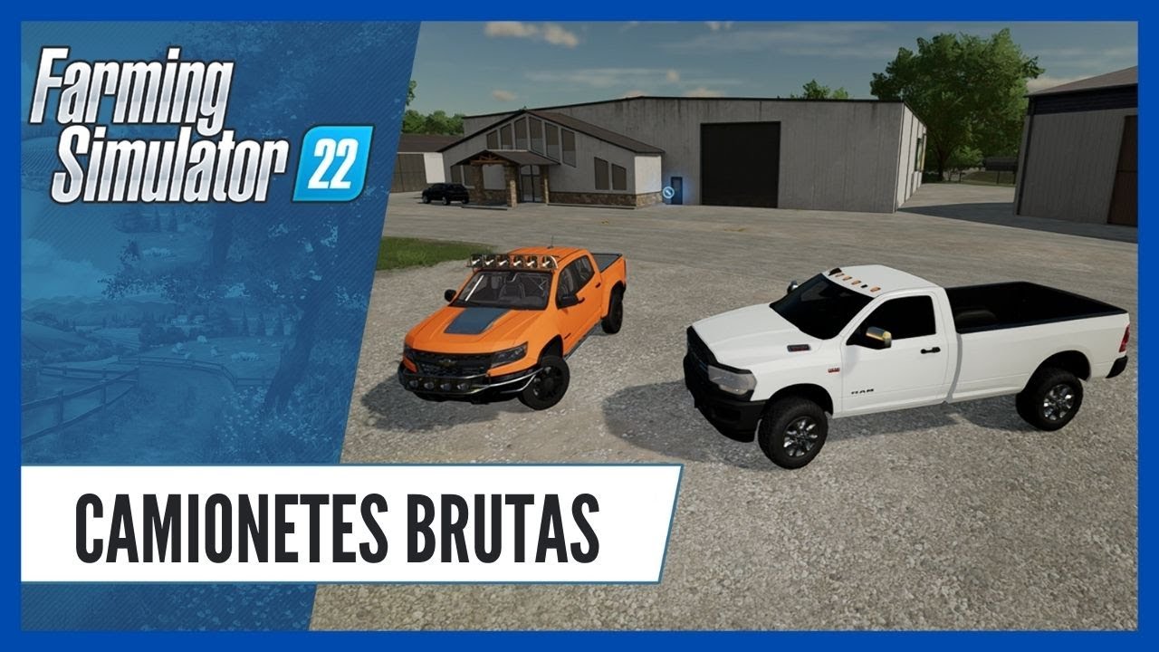 DODGE RAM e CHEVROLET COLORADO para o FARMING SIMULATOR 22 - YouTube