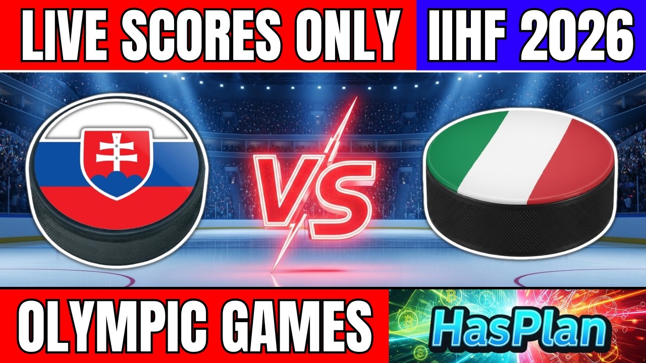 🔴 Slovakia vs Italy | Slovensko Taliansko hokej olympiada 2026 Live ...