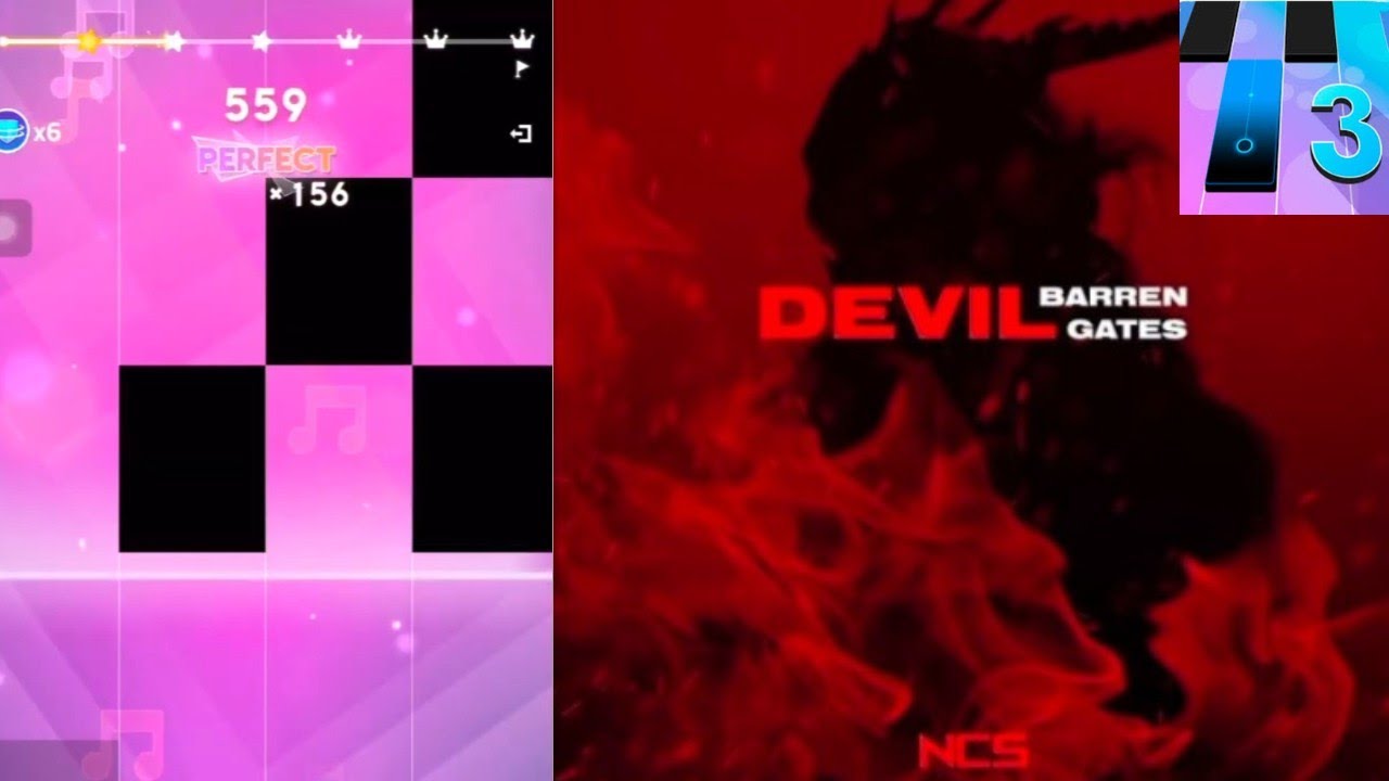 [NCS Song] Barren Gates - Devil in Magic Tiles 3 (Insane Score) - YouTube