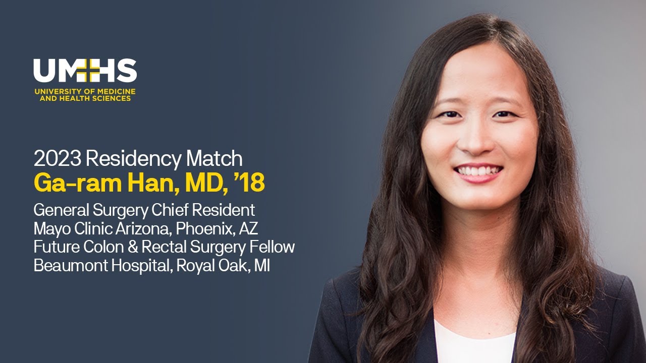 Dr. Ga-ram Han, '18 on Colon & Rectal Surgery Fellowship in Michigan ...