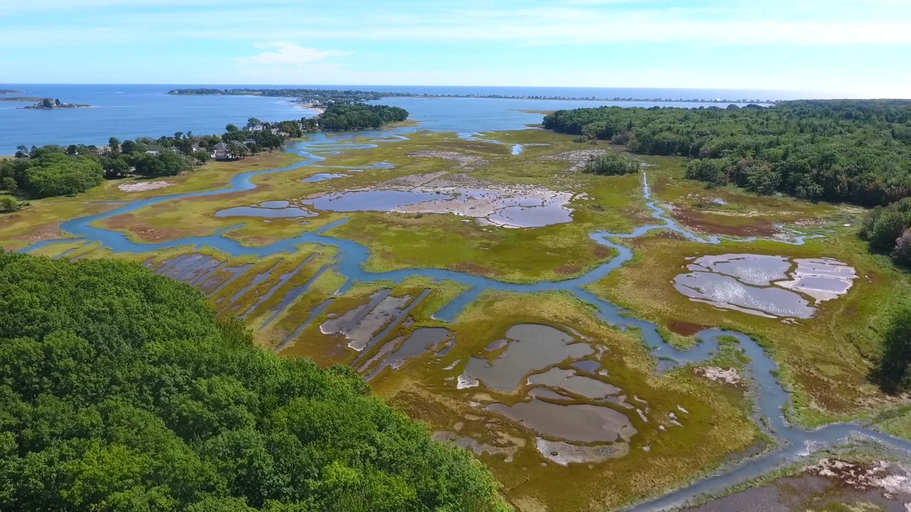 Drone Views of UNE Campus and Surrounding Beaches and River - May 2017 ...