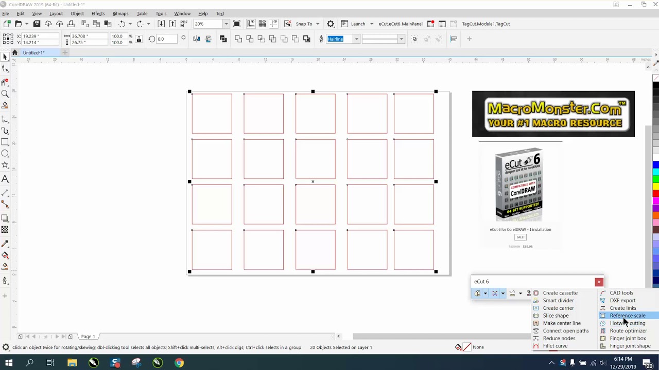 Corel Draw Tips & Tricks Macro Monster Scale all objects at one time ...