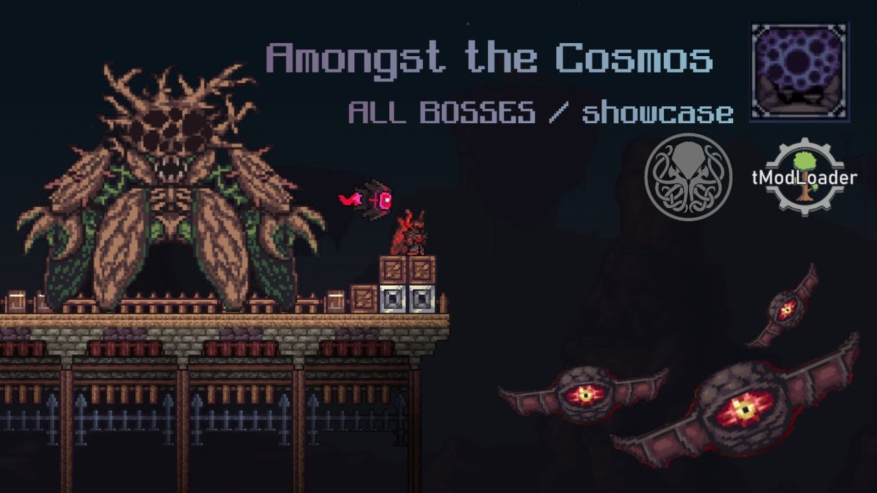 Amongst The Cosmos - A H.P lovecraft inspired mod ( Terraria ) - YouTube