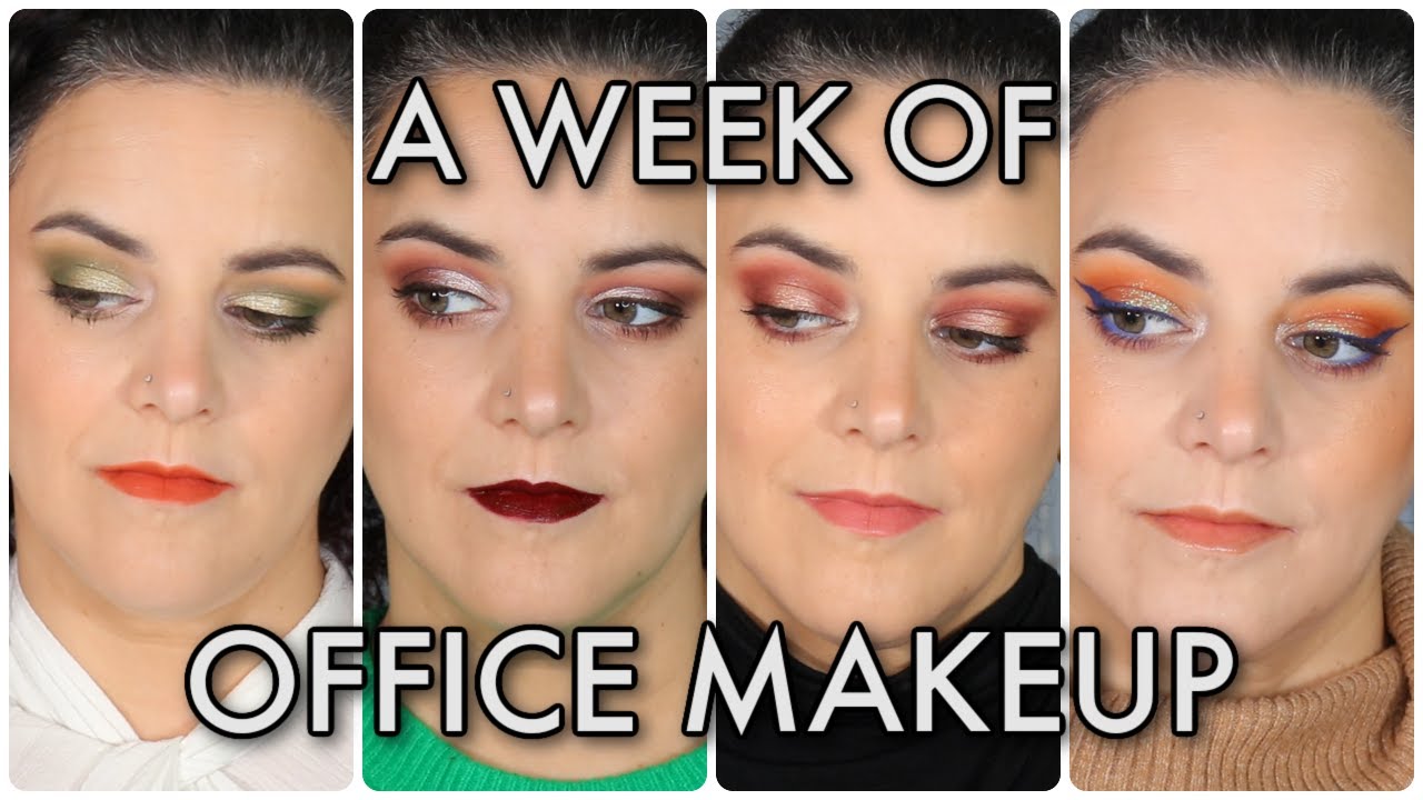 OFFICE MAKEUP | the makeup I wore to work this week - YouTube