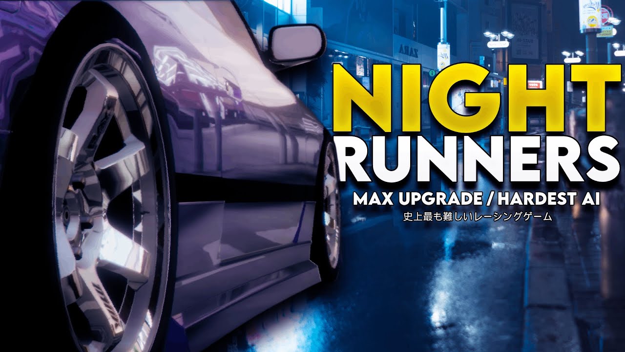 FACING HARDEST AI WITH MAX UPGRADE in NIGHT RUNNERS - YouTube