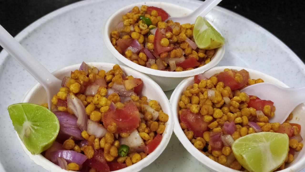 चाट रेसिपी-Chana Dal Chat/bazaar jaisi street style,chat recipe in ...