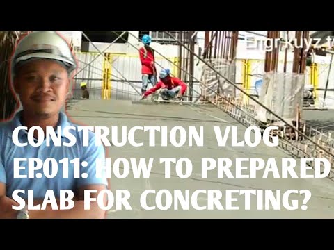 Construction vlog ep.011: How to prepare slab for concreting? - YouTube