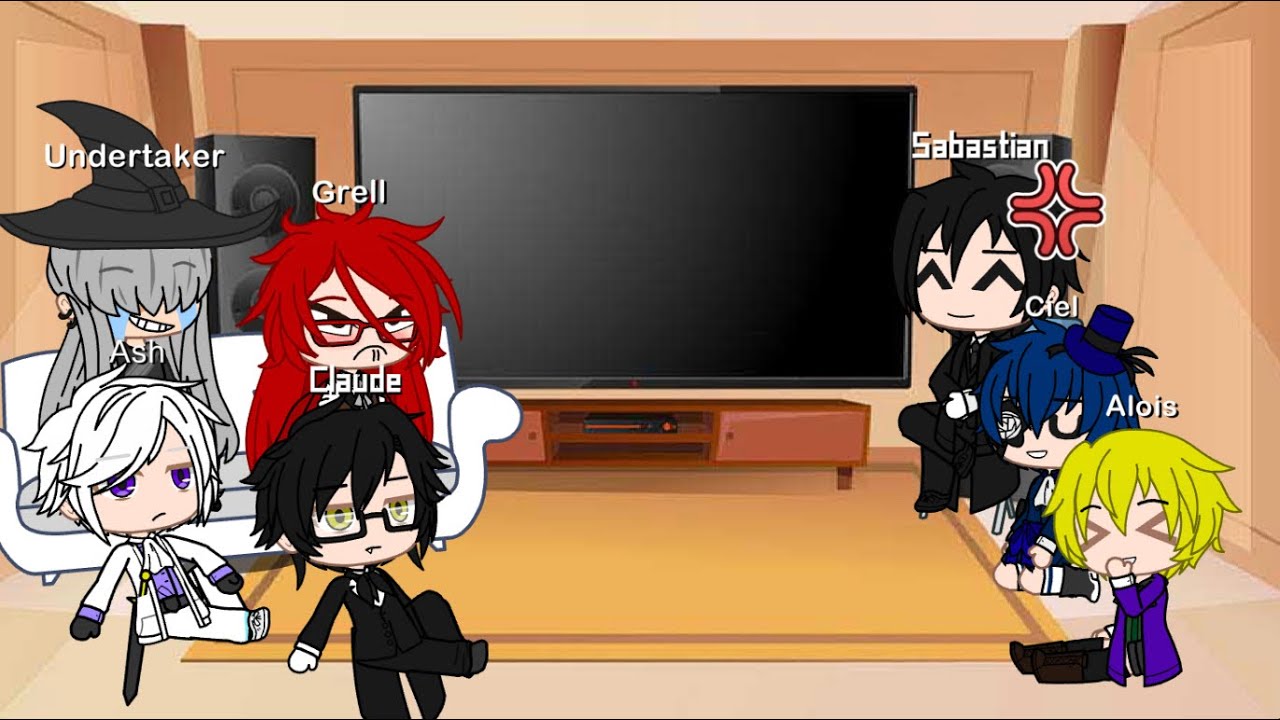 Black Butler Reacts - YouTube