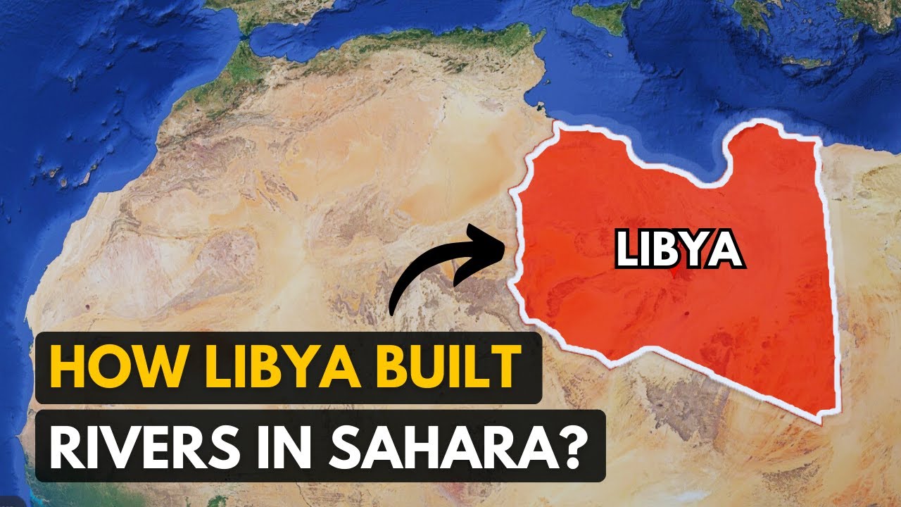 How Libya Built Rivers in the Sahara? | Digest The World - YouTube