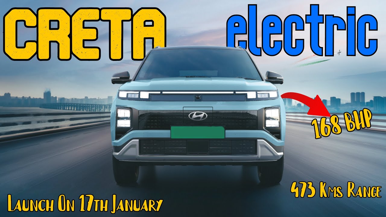 Hyundai Creta Electric Power Outputs Revealed - 2 Battery Packs - Upto ...