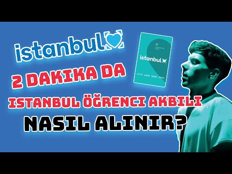 İstanbul Kart Öğrenci Kartı Nasıl Alınır - 2 Dakika da Öğrenci Akbili Al