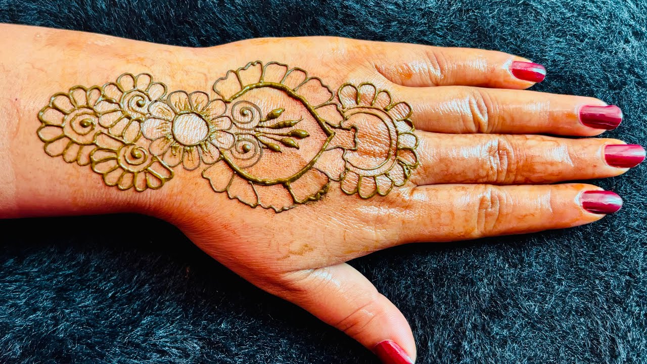 Full hand Arabic mehandi design || New stylish mehandi designIl henna ...