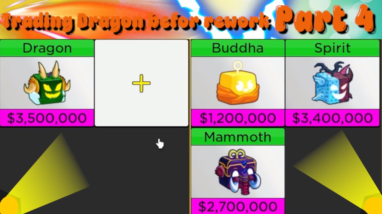 Trading dragon fruit before rework part 4 - YouTube