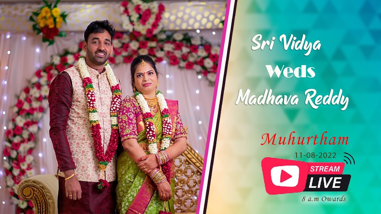 Madhava Reddy & Sree Vidya - YouTube