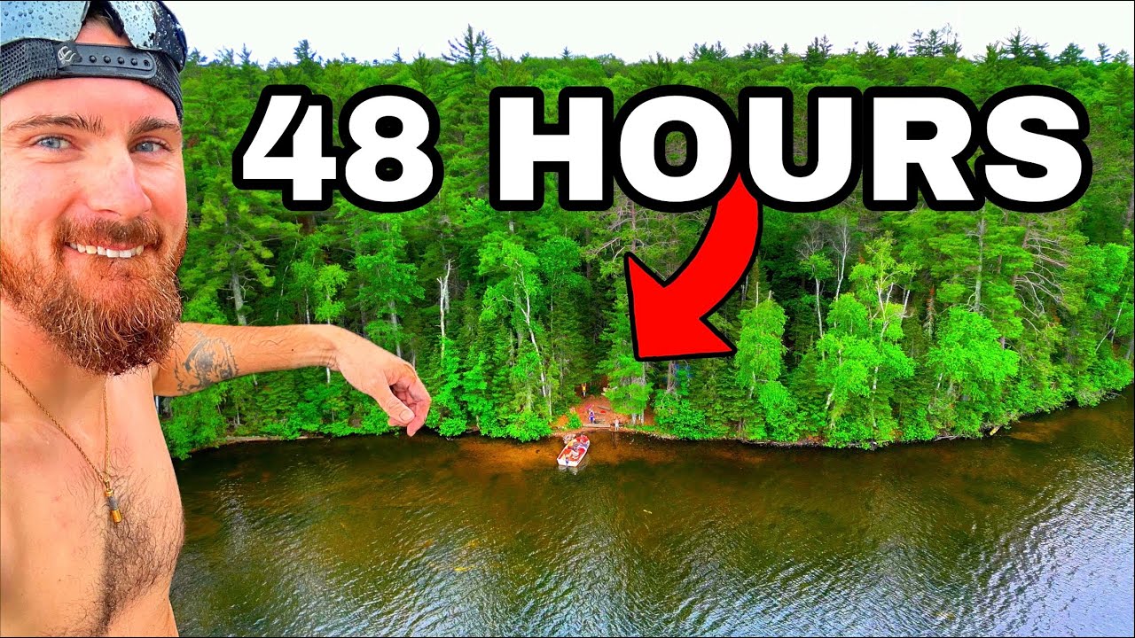 48 Hours Camping Biggest & Most Remote Jungle Location EVER! - YouTube