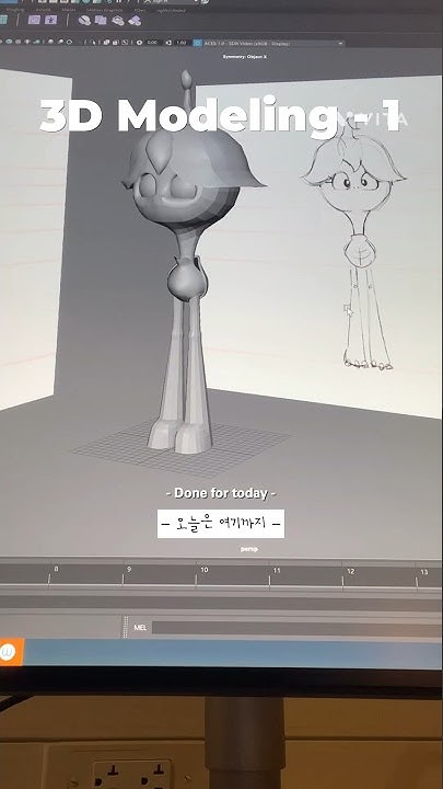 미국 미대 과제 #ringling #computeranimation #animation #maya #3d #modeling #character #characterdesign ...