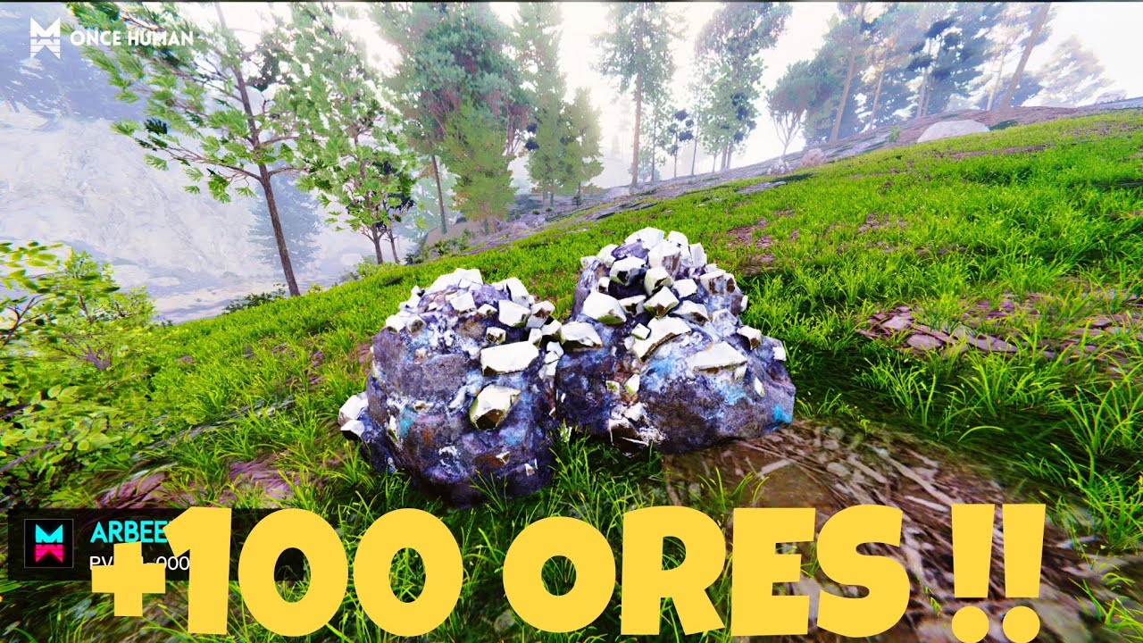 HOW TO GET ALUMINUM ORE ONCE HUMAN - YouTube