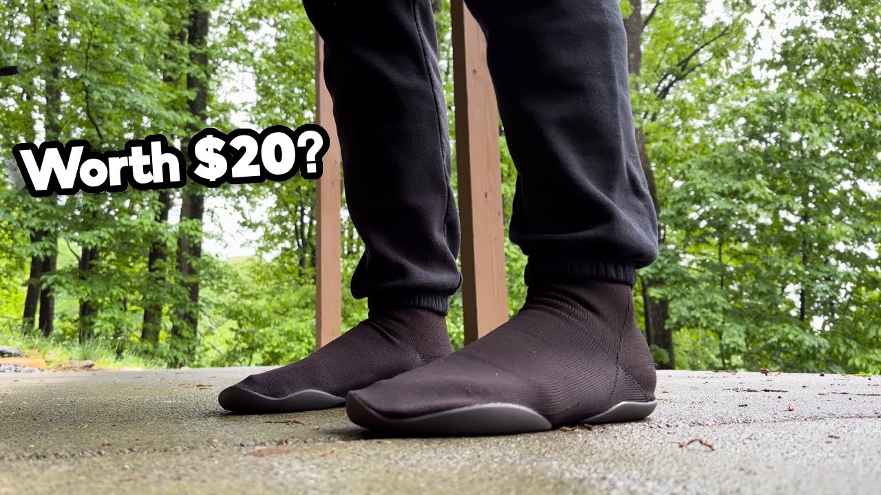 Yeezy Pods Review On Feet (Sizing Info & How To Style) - YouTube
