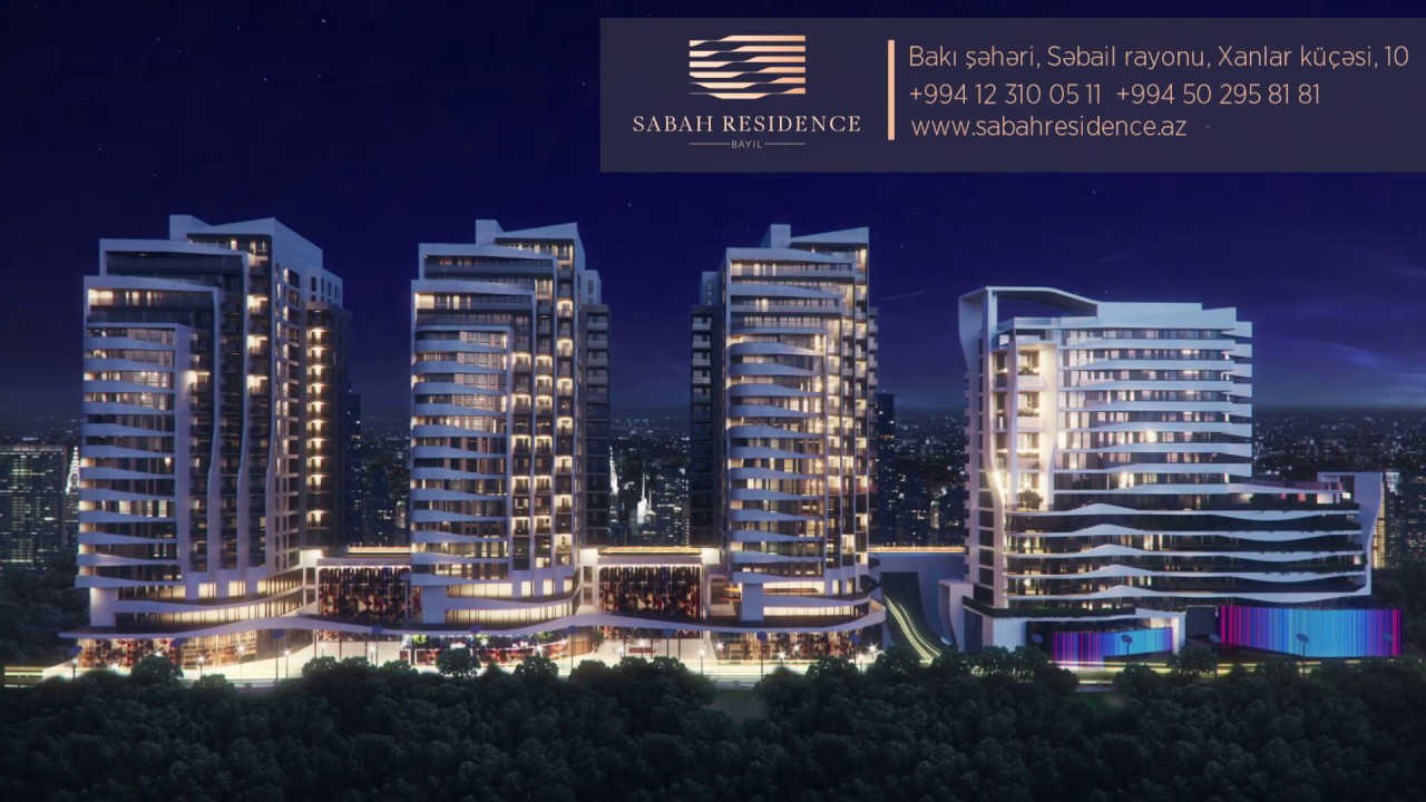 SABAH Residence Yasayıs Kompleksi - YouTube