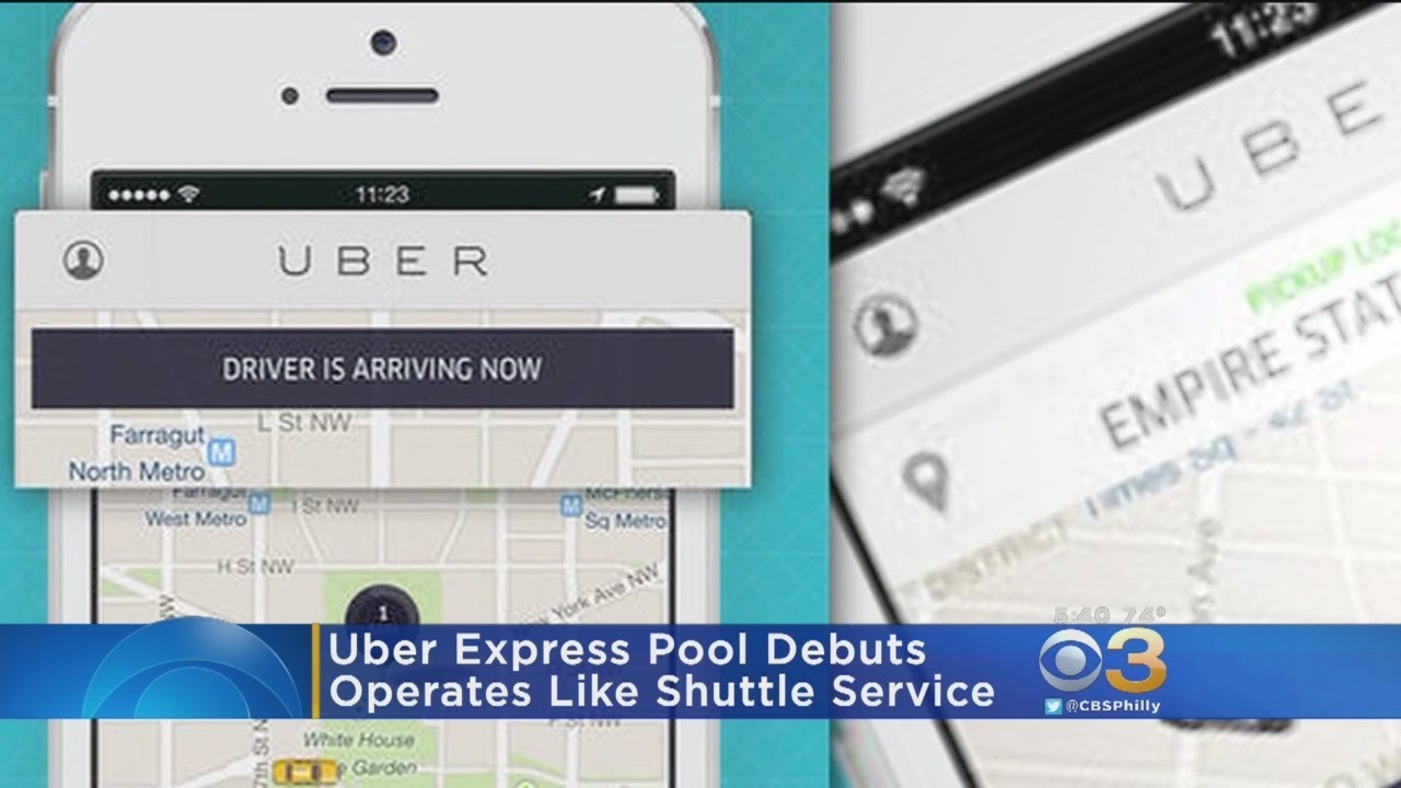 Uber Express Pool Debuts - YouTube